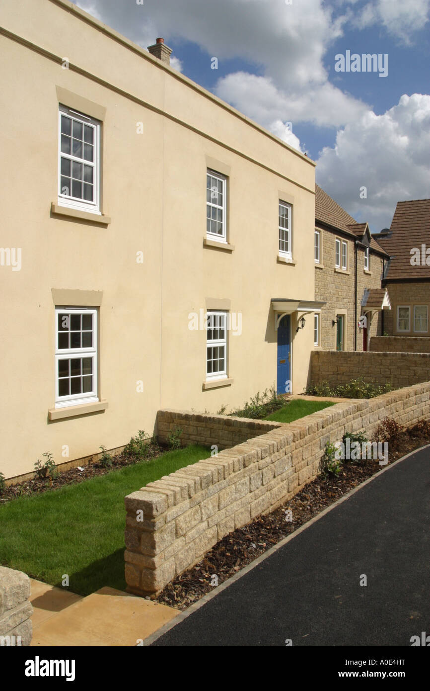 New Build Homes Uk Finished High Resolution Stock Photography and ...