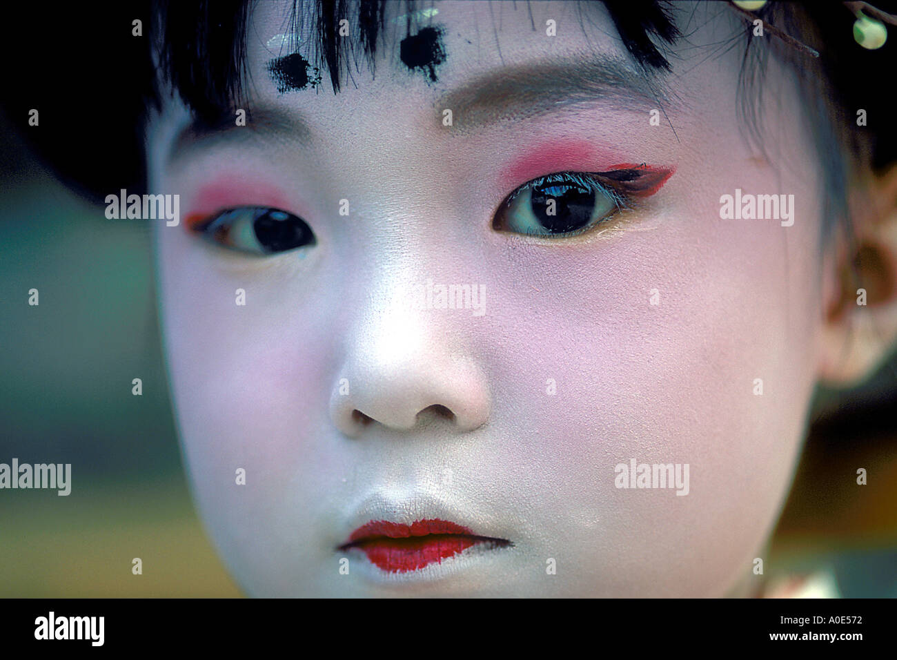 Japanese festival in Kitano Shrine Kyoto Stock Photo - Alamy
