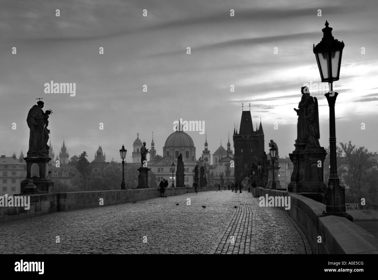 Czech republic prague photo Black and White Stock Photos & Images - Alamy
