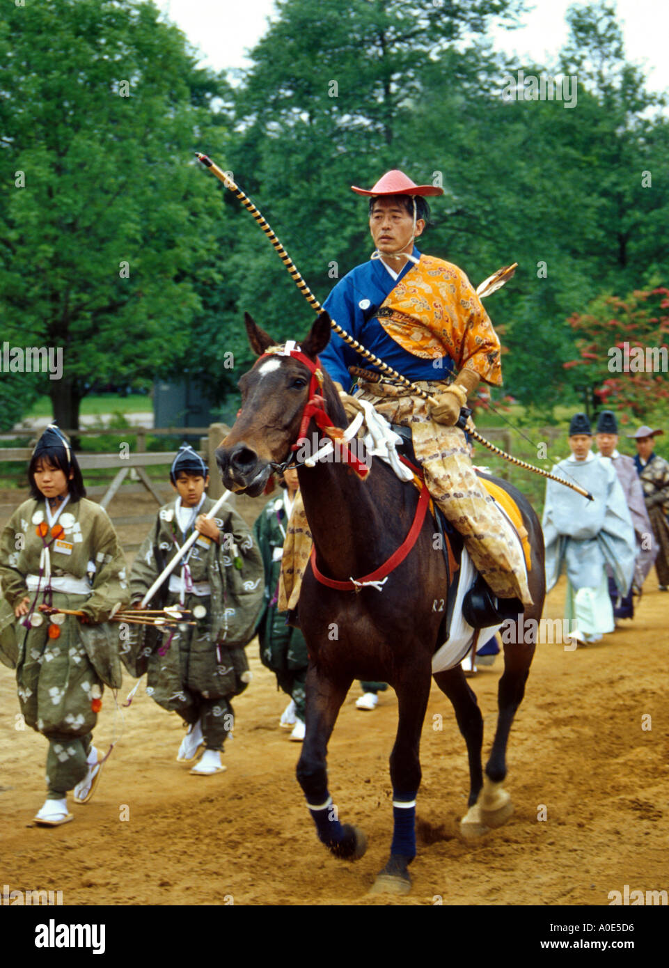 Yabusame Archer, Japan in the Park, Hyde Park, London Stock Photo - Alamy