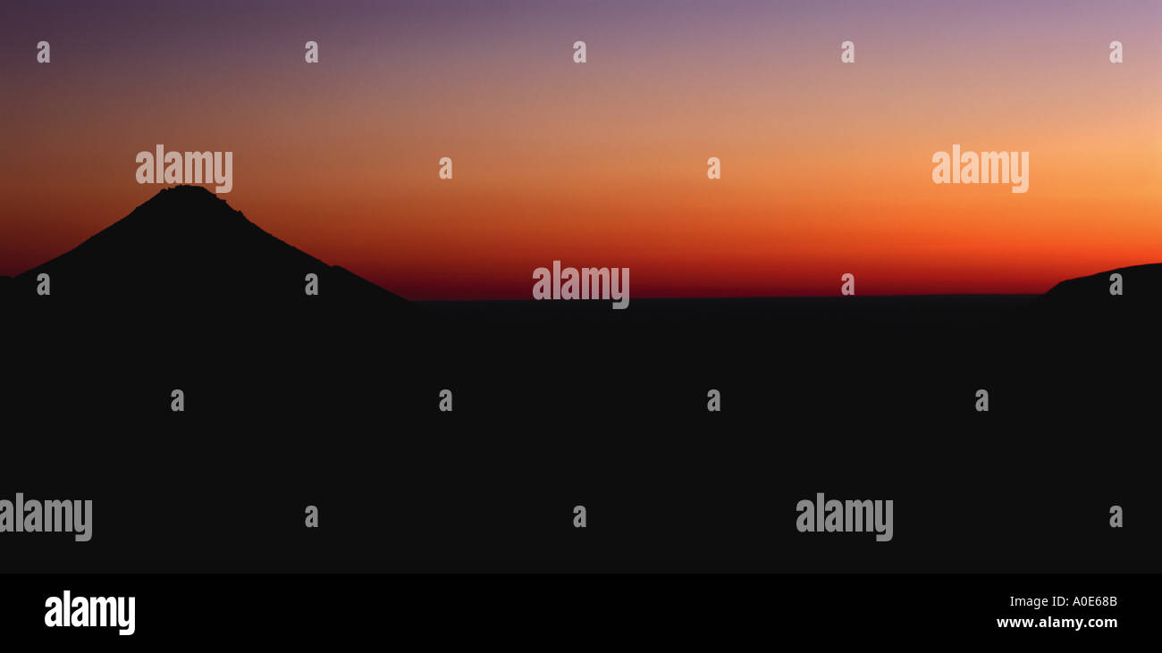 Desert Sunset Saudi Arabia Stock Photo - Alamy