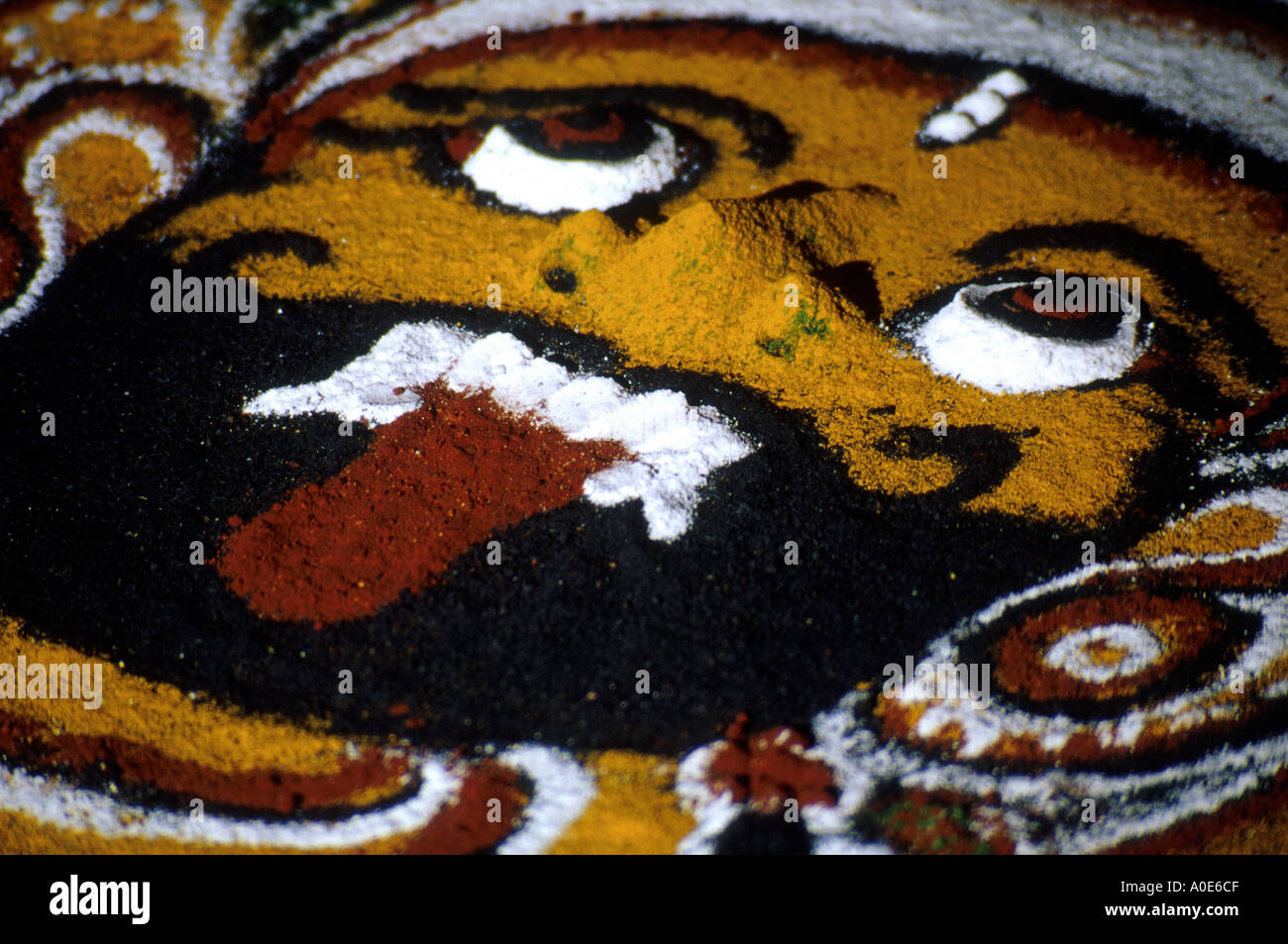 Face of Demon Stock Photo - Alamy