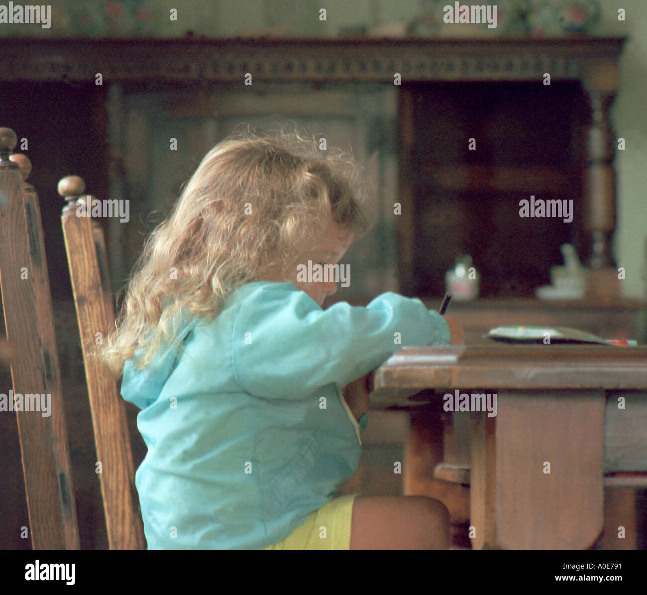 Miss Jessica Busy at work Stock Photo - Alamy