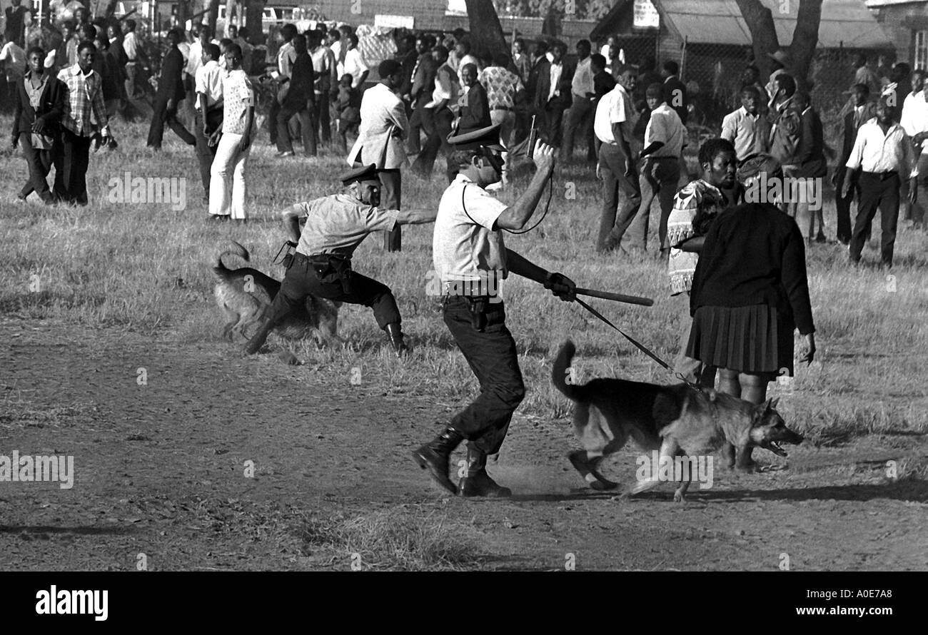 Political unrest in Rhodesia, (Zimbabwe) 1st June 1975 in Salisbury's ...