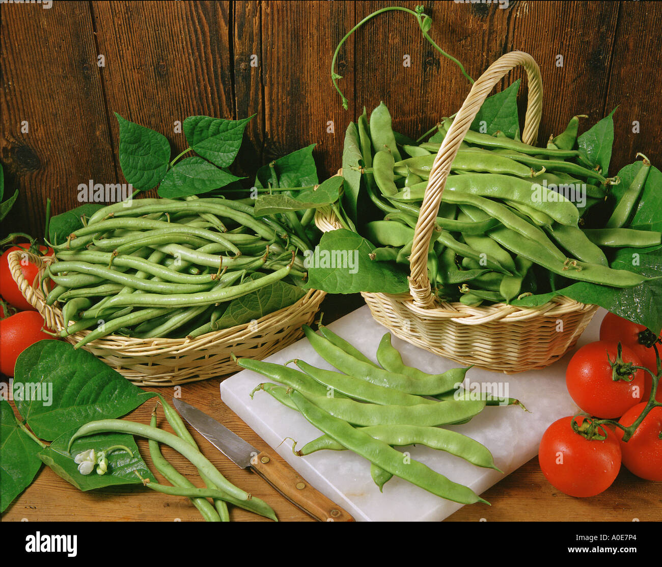 Variety of string beans hi-res stock photography and images - Alamy