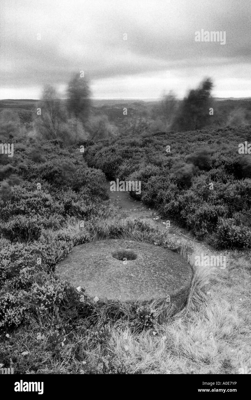 Derbyshire landscape autumn Black and White Stock Photos & Images - Alamy