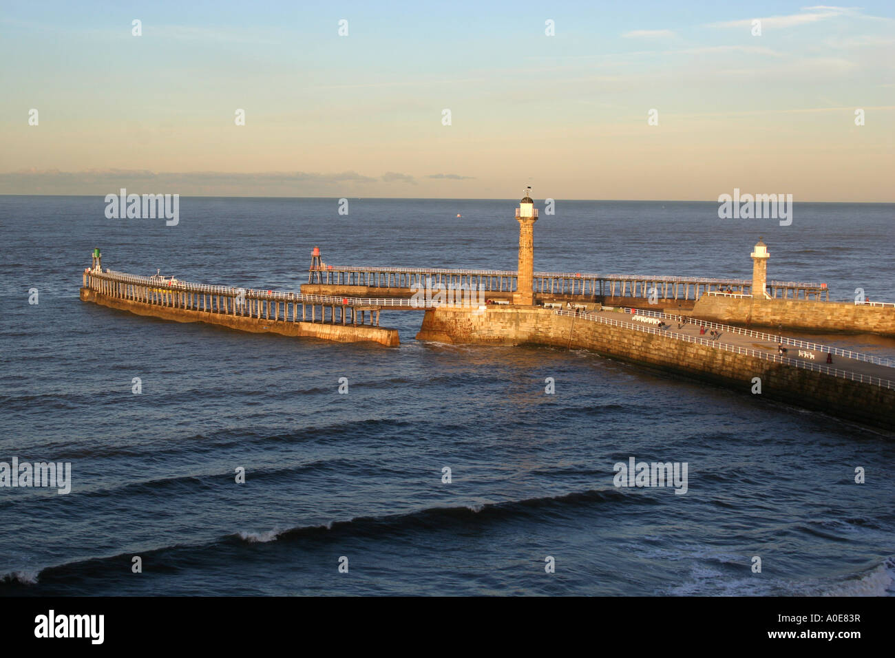 Twin piers hi-res stock photography and images - Alamy