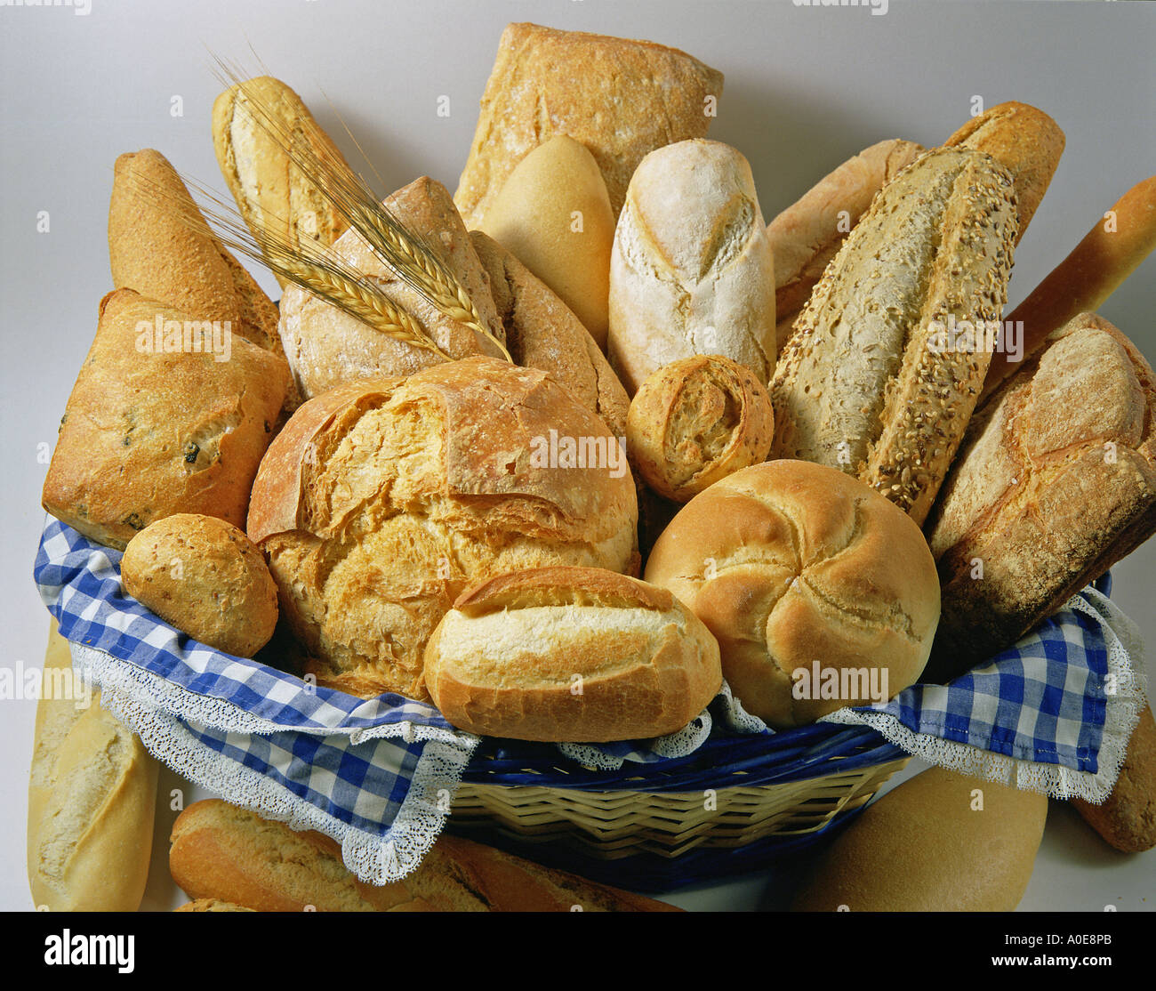 Bread still life Stock Photo - Alamy