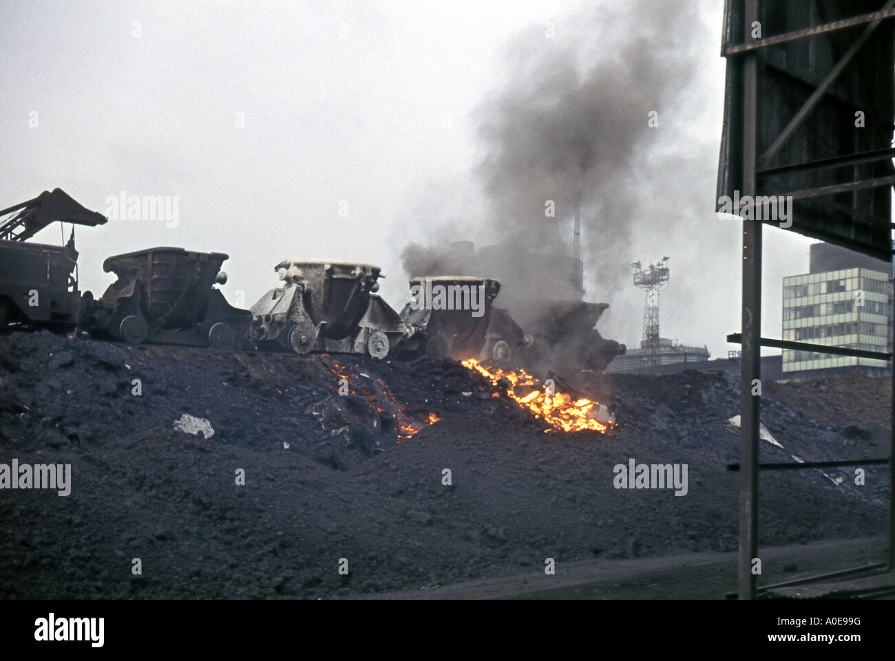 Dumping slag hi-res stock photography and images - Alamy