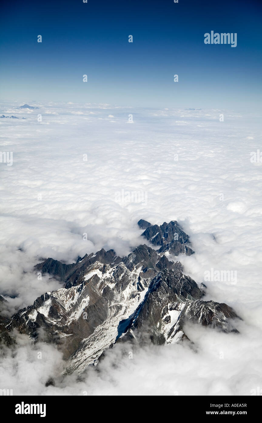 Flying above the Tibetan Himalayas 2 Stock Photo - Alamy