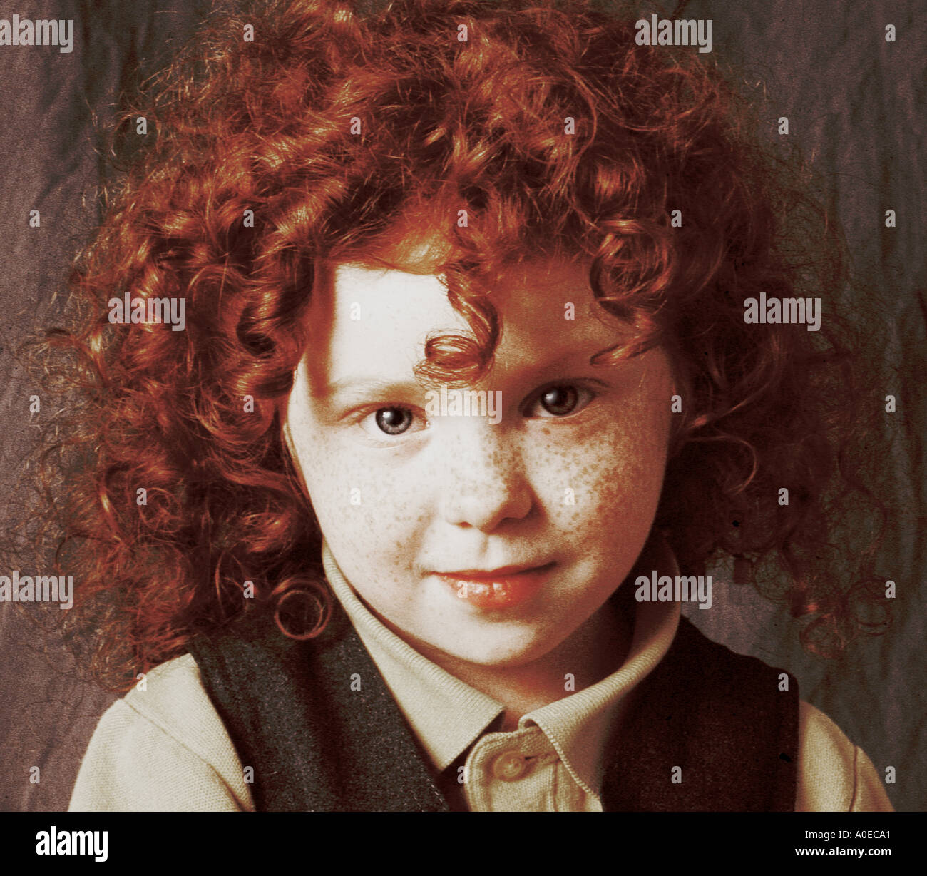 Ginger Person Freckles High Resolution Stock Photography and Images - Alamy
