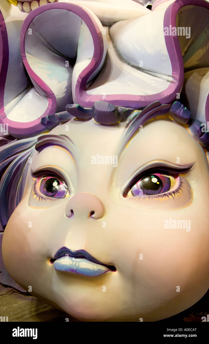 Ninots are the component of the Fallas, monuments center of the main ...