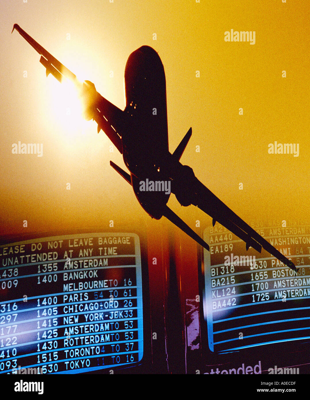 Aircraft departures hi-res stock photography and images - Alamy