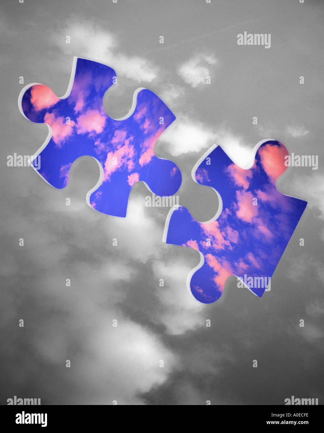 Jigsaw join hi-res stock photography and images - Alamy