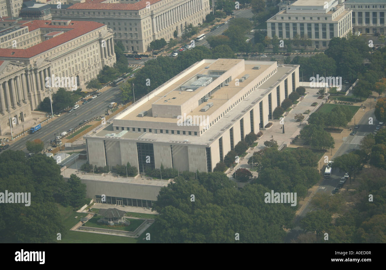 aerial view of national museum of American History from top of ...
