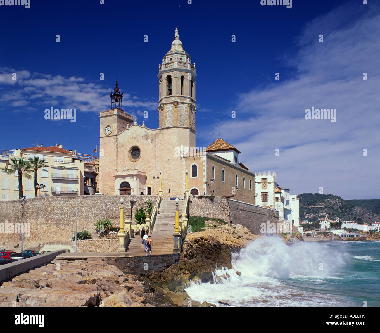 Sitges waterfront hi-res stock photography and images - Alamy