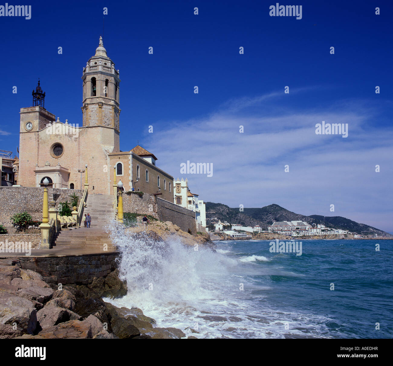 Sitges waterfront hi-res stock photography and images - Alamy