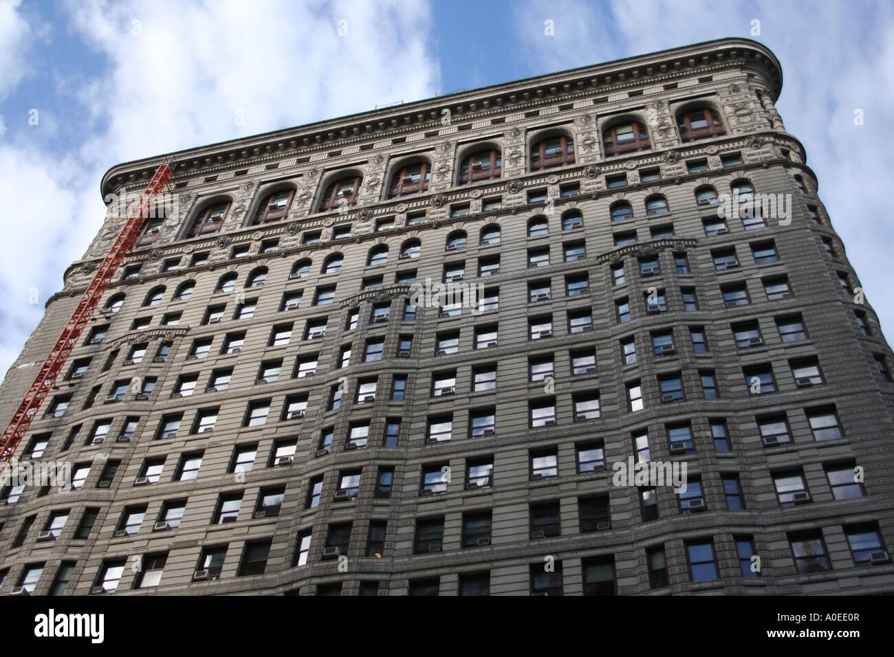 side view of Flatiron building Manhattan New York City October 2006 ...