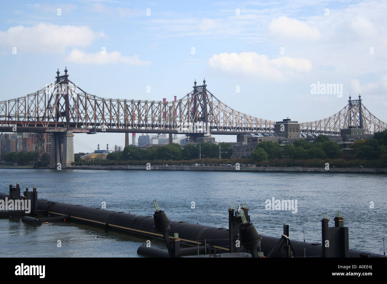 59th Street bridge from midtown Manhattan New York October 2006 Stock ...