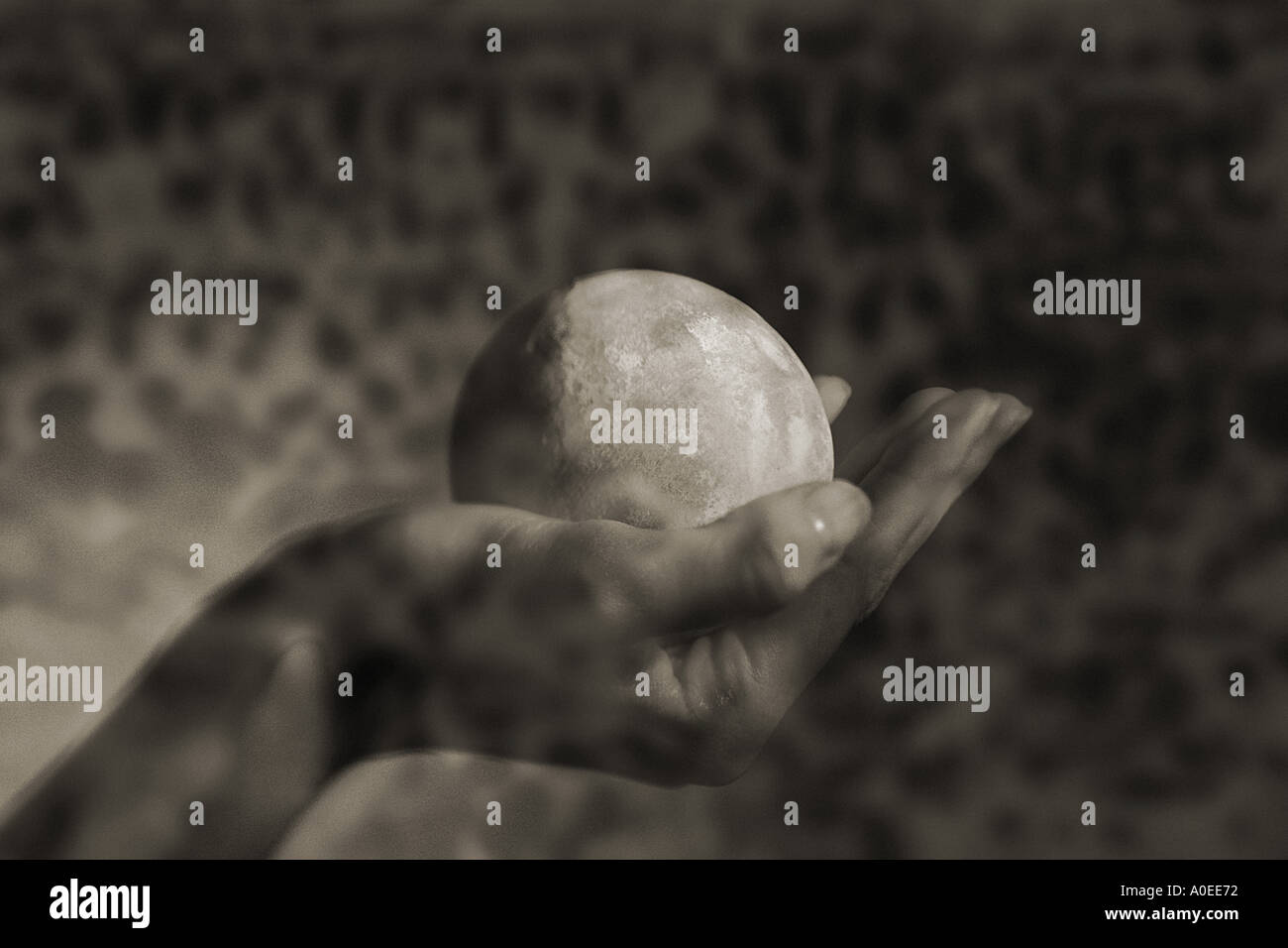 hand with ball Stock Photo - Alamy