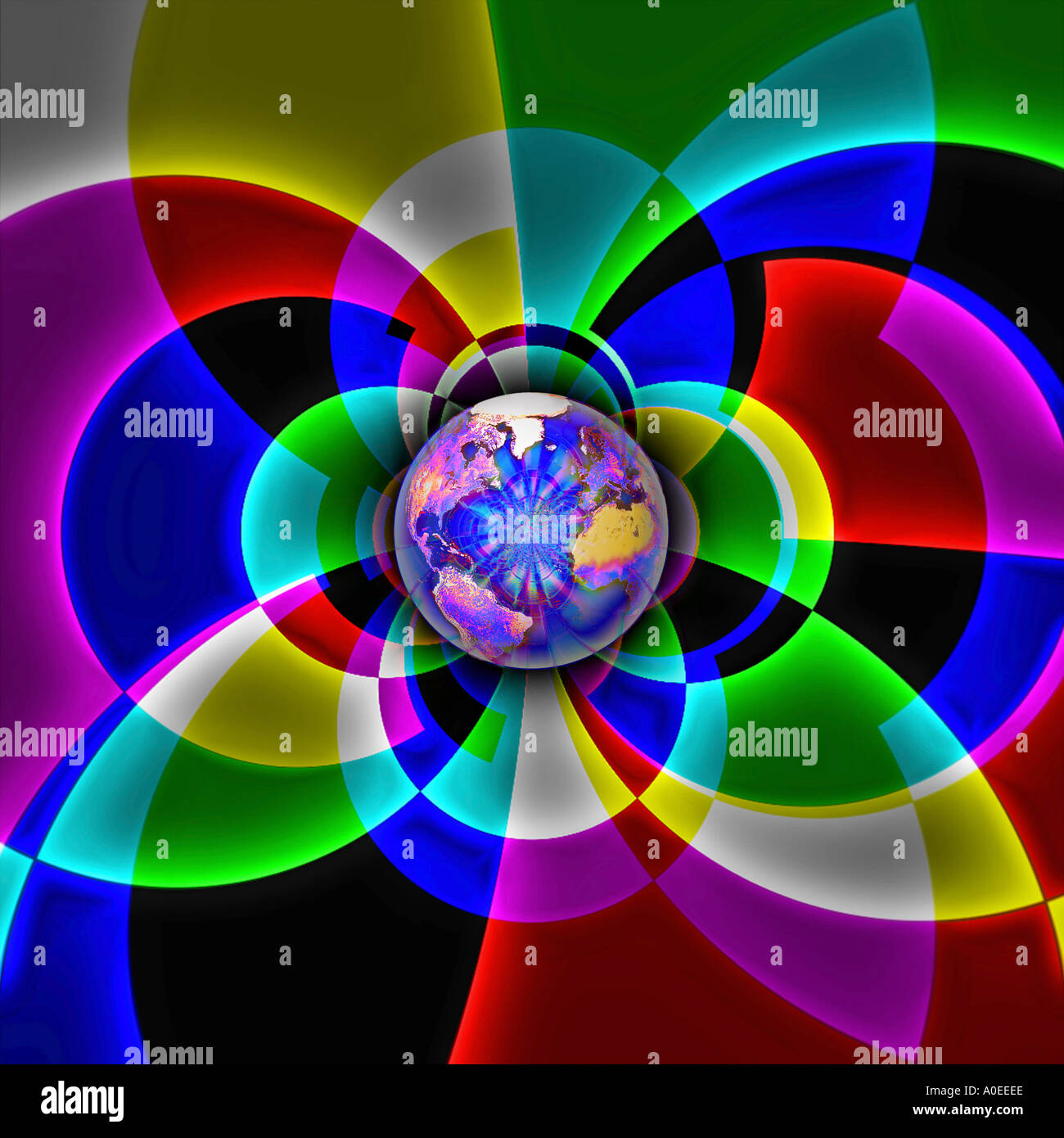 Force field earth hi-res stock photography and images - Alamy