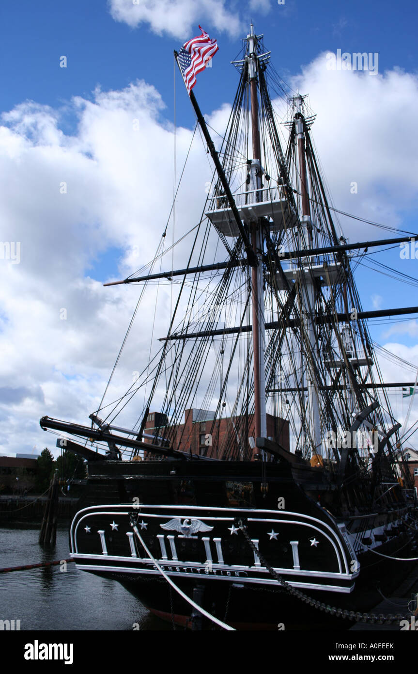 Rigging uss constitution hi-res stock photography and images - Alamy
