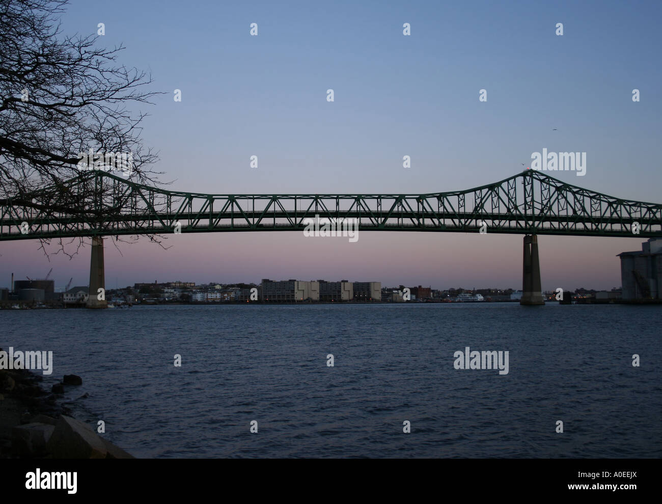 Tobin bridge hi-res stock photography and images - Alamy