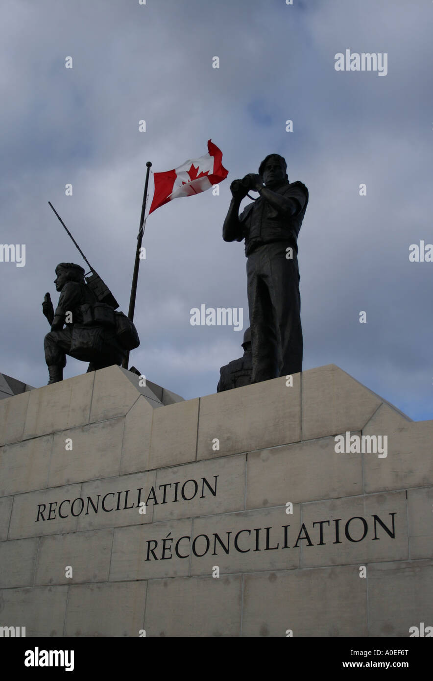 Canadian Peacekeeping monument Reconciliation Ottawa Canada statue ...