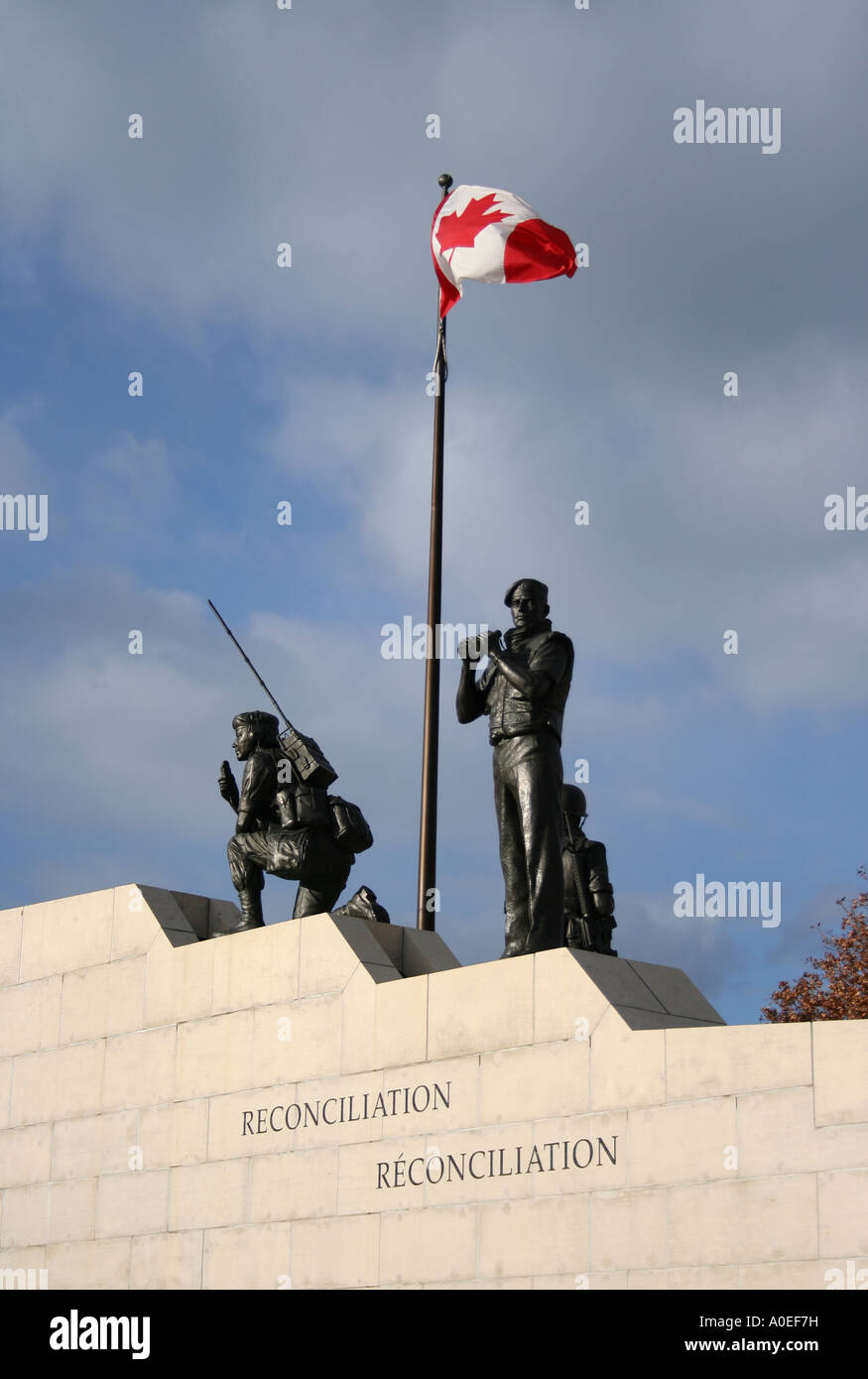 Canadian Peacekeeping monument Reconciliation Ottawa Canada statue ...