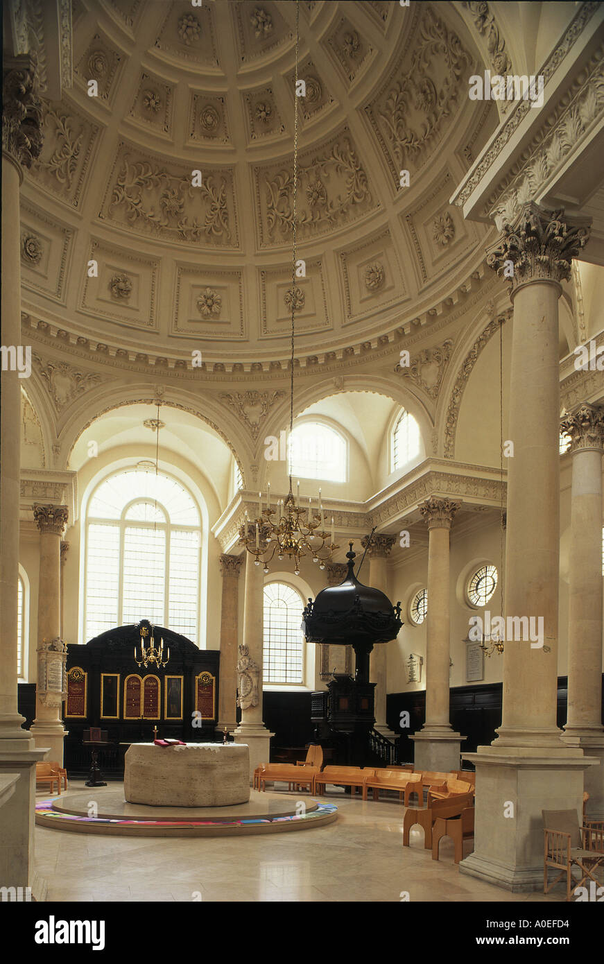 St Stephen Walbrook Church London Stock Photo - Alamy