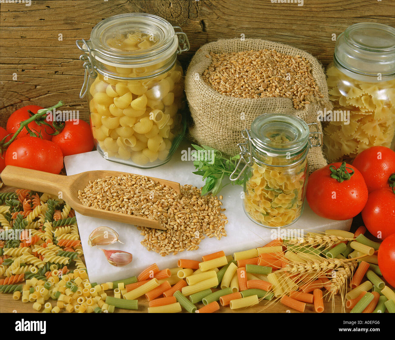 Pasta still life Stock Photo - Alamy
