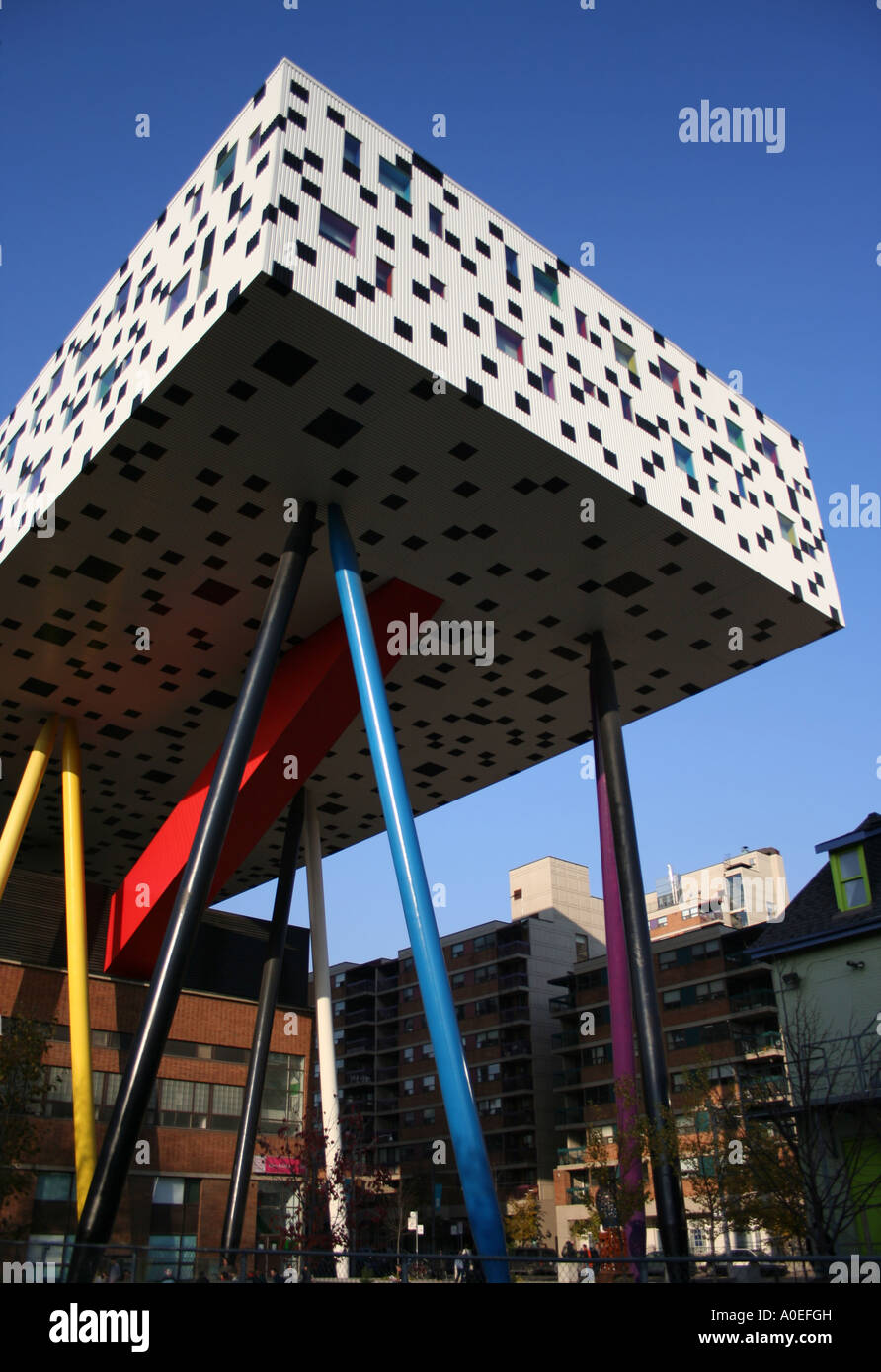Unusual modern design of Toronto school of art and design Canada ...