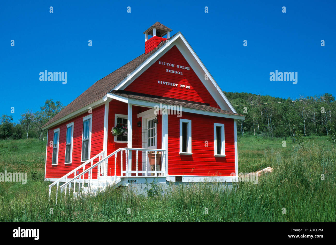 Old fashioned one room school hi-res stock photography and images - Alamy