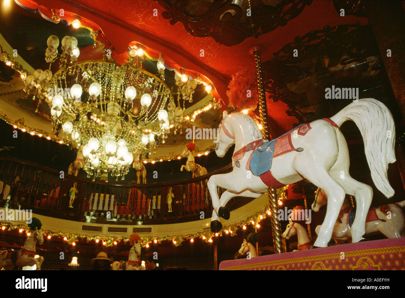 Nice. France. La Rotonde restaurant inside the Hotel Negresco Stock ...