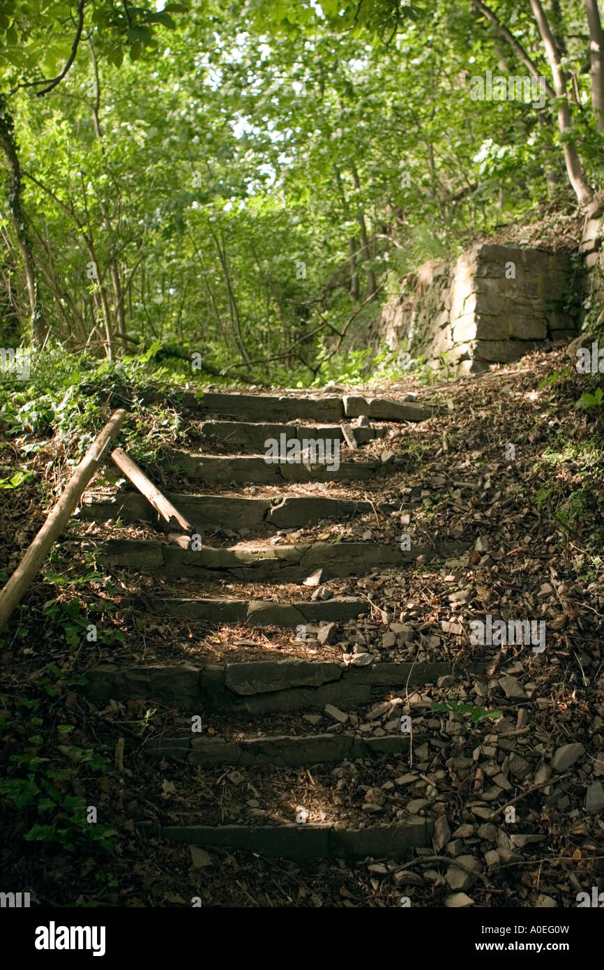 Old Stone Steps Stock Photo - Alamy