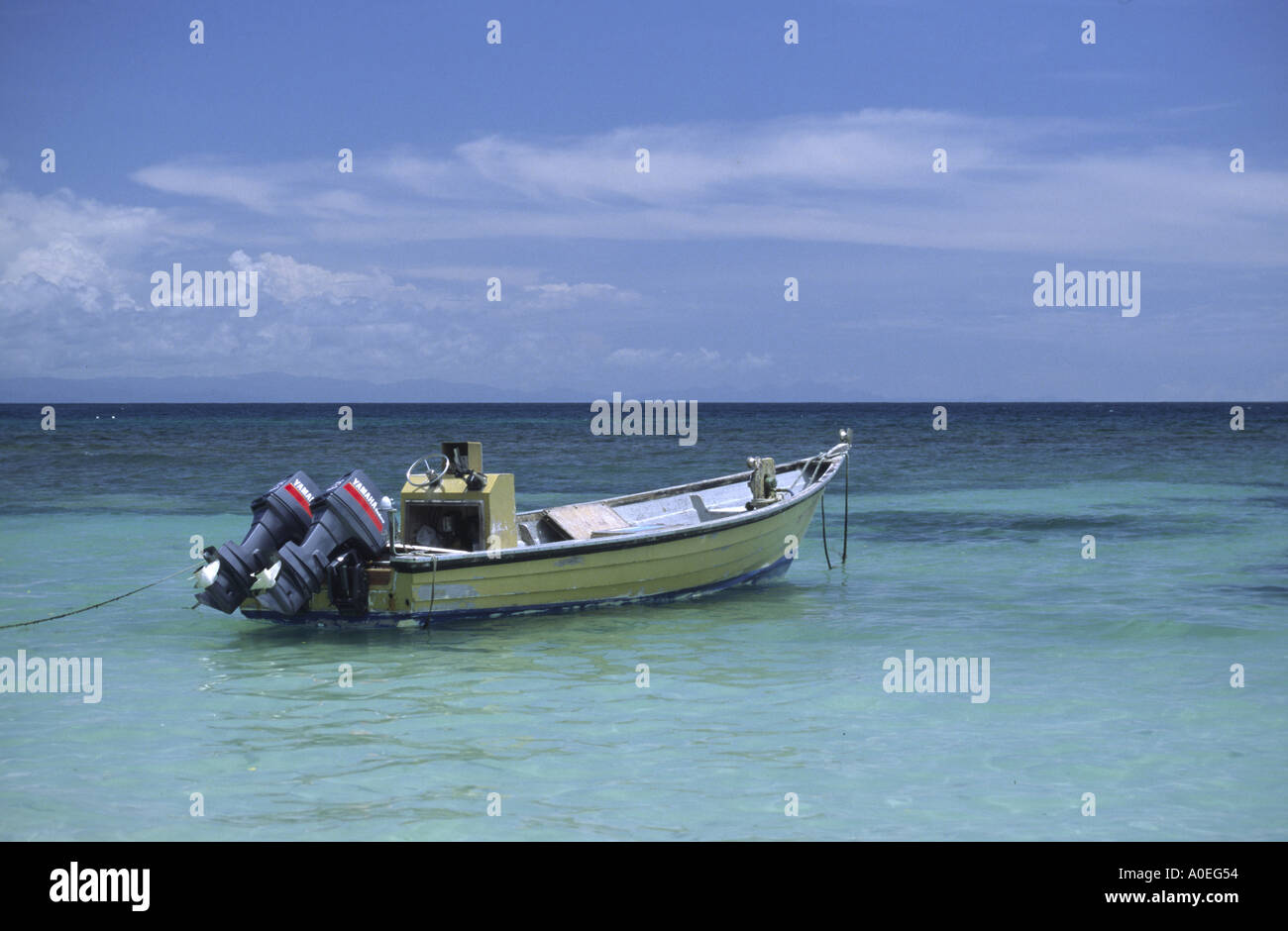 Caribbean fishing boat hi-res stock photography and images - Alamy