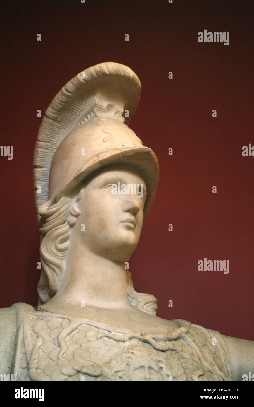 Greek model of athena hi-res stock photography and images - Alamy