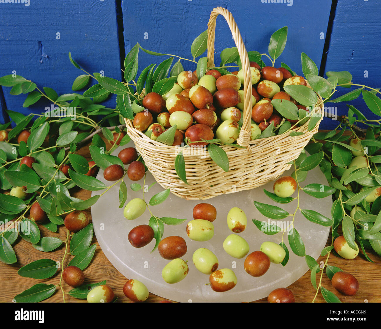Jujube fruits (Zizyphus jujuba Stock Photo - Alamy