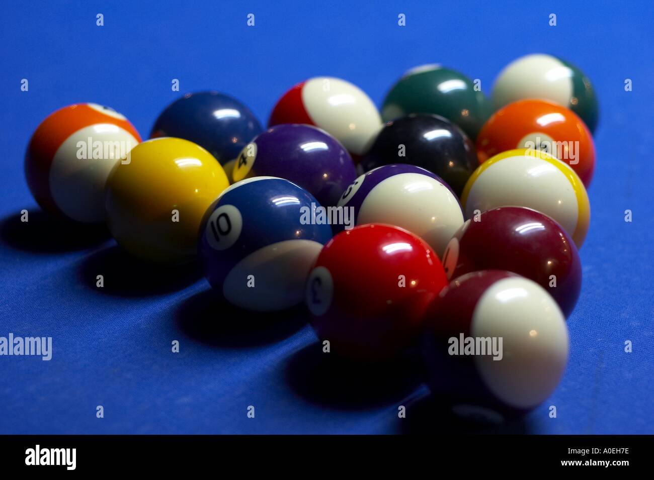 pool billard balls Stock Photo - Alamy