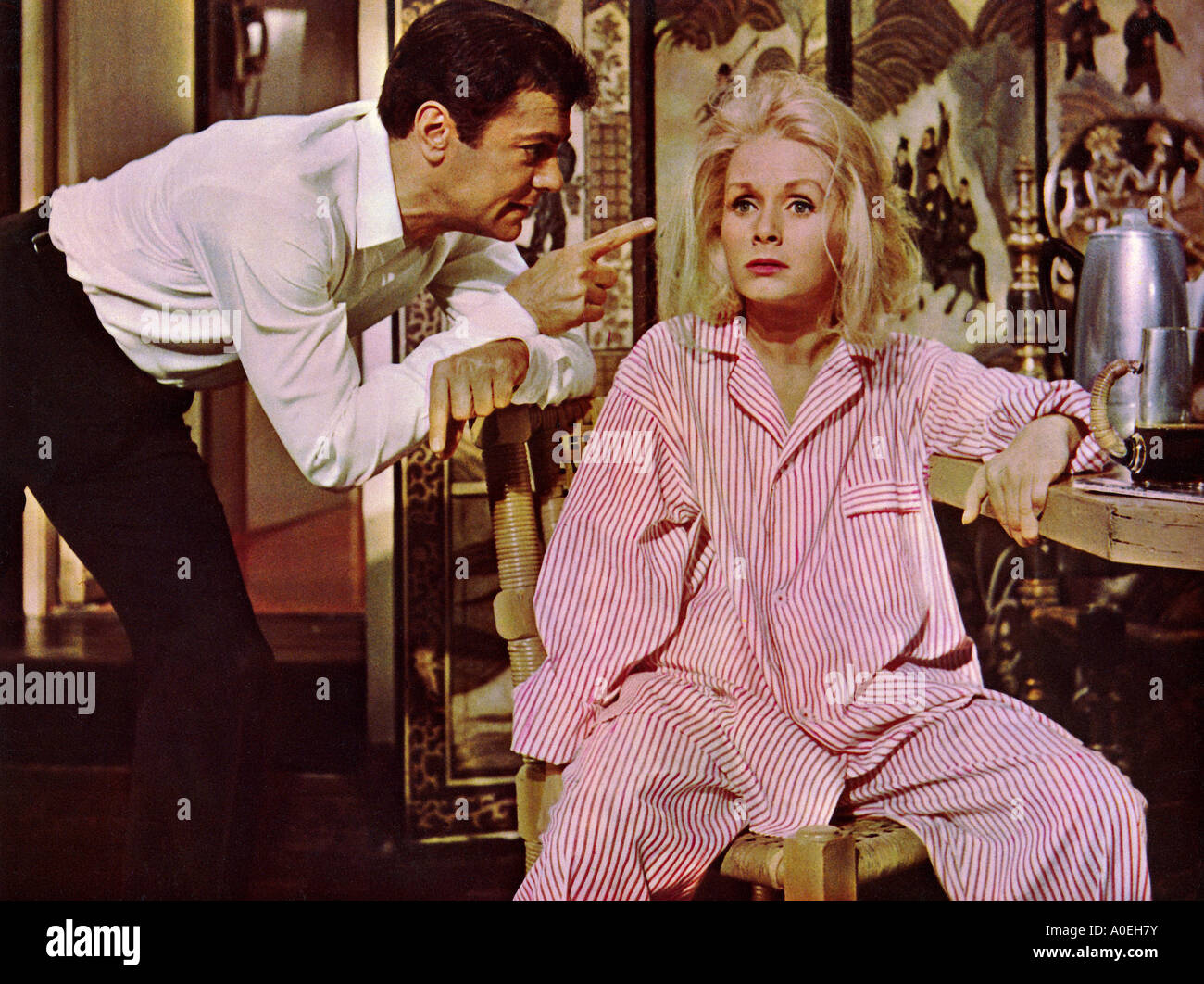 GOODBYE CHARLIE 1964 TCF film with Tony Curtis and Debbie Reynolds ...