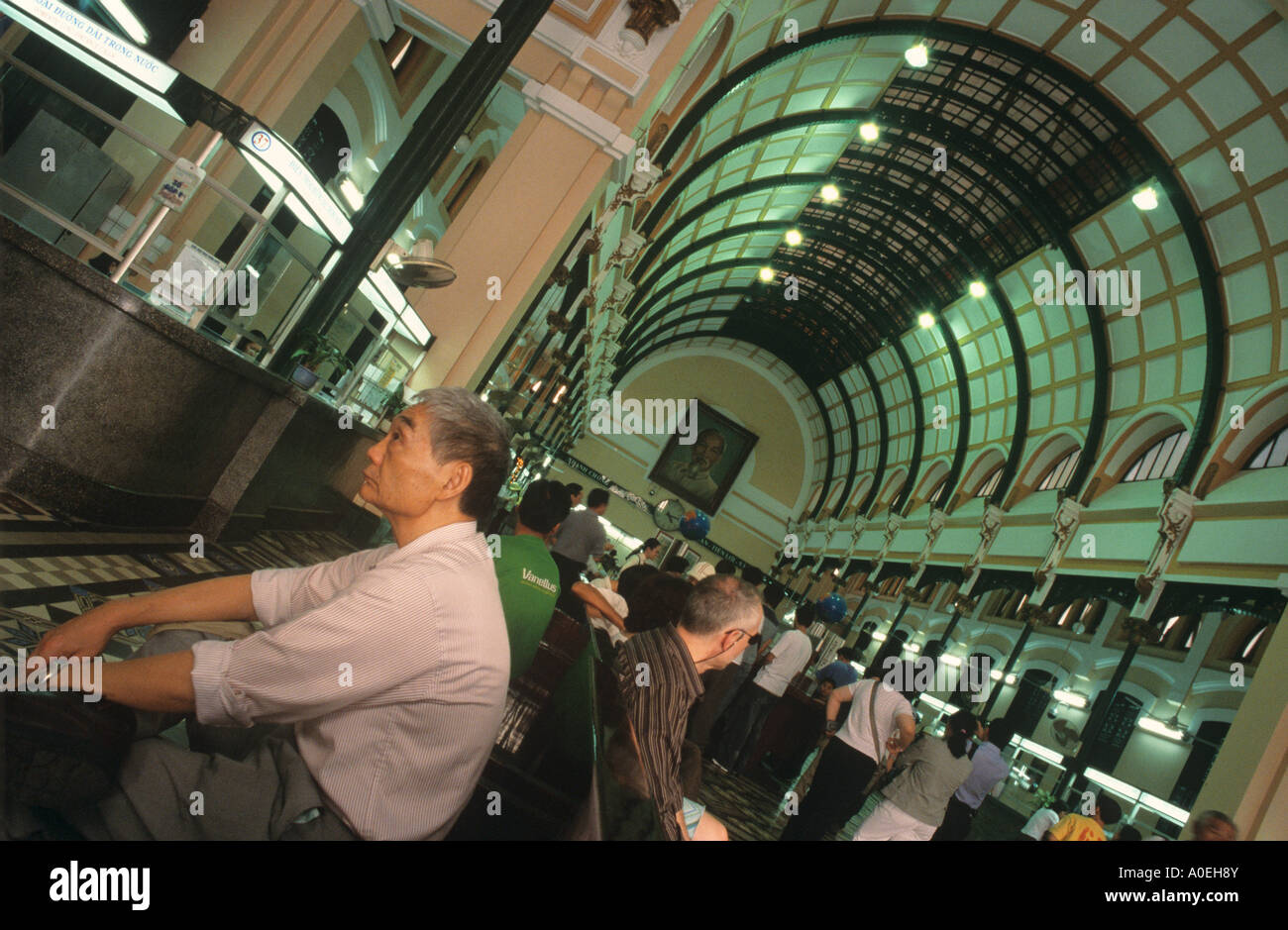 Central Post Office Ho Chi Minh City Saigon Vietnam Stock Photo - Alamy