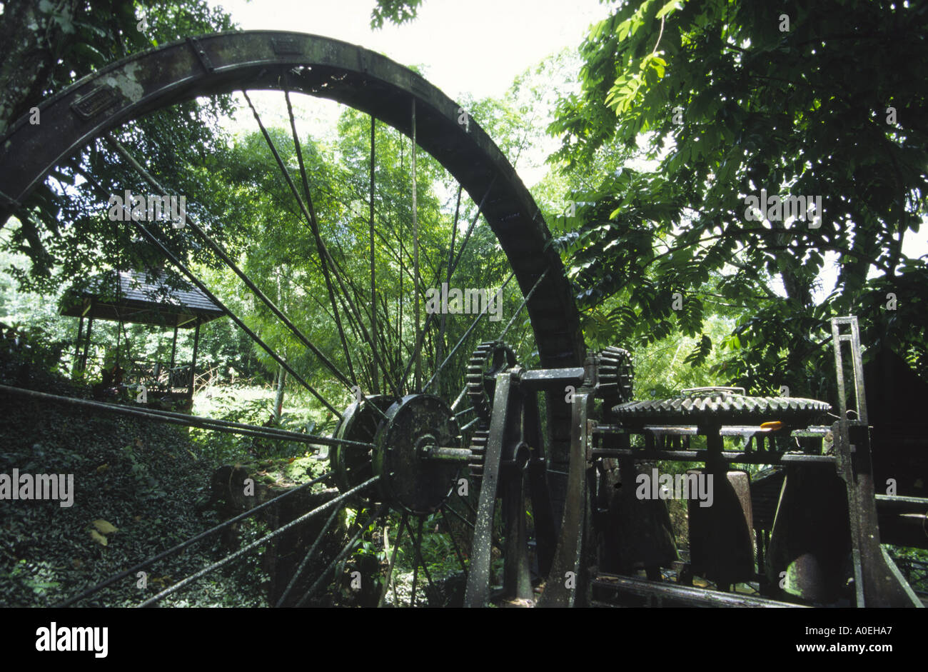 Trinidad arnos vale waterwheel hi-res stock photography and images - Alamy