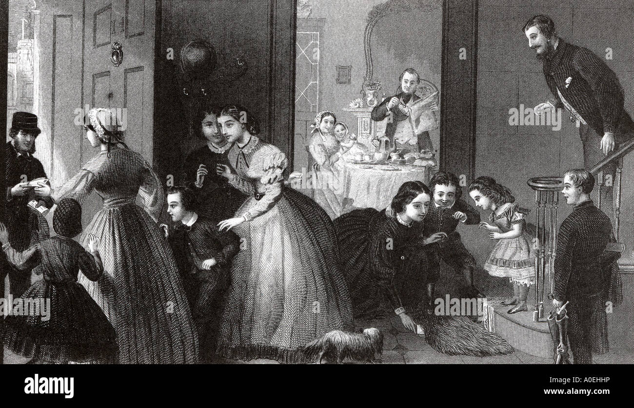 Victorian postman hi-res stock photography and images - Alamy