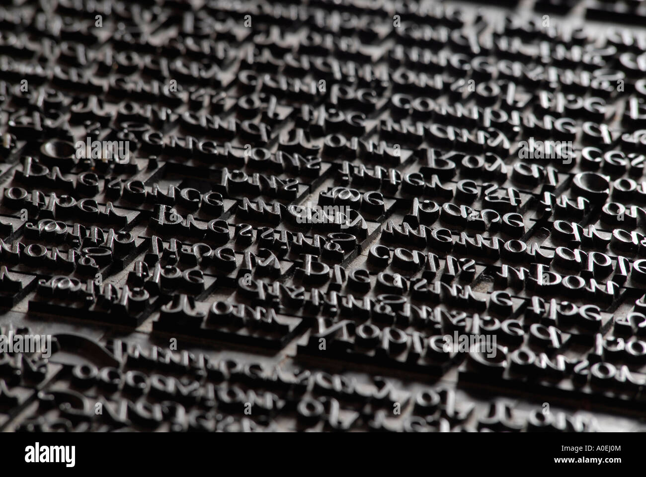 Hot metal and type hi-res stock photography and images - Alamy