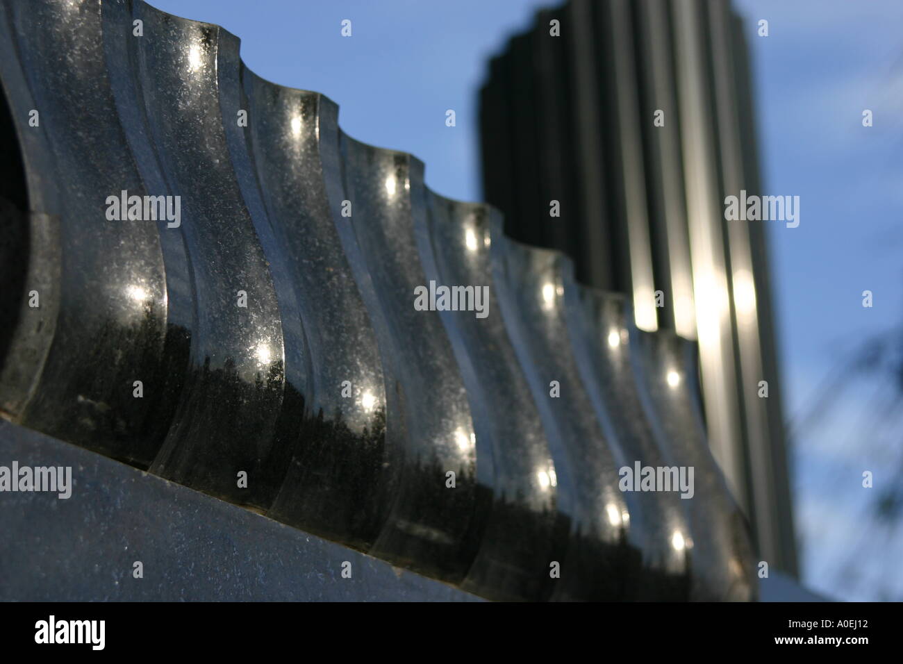 black stone pillar Stock Photo - Alamy