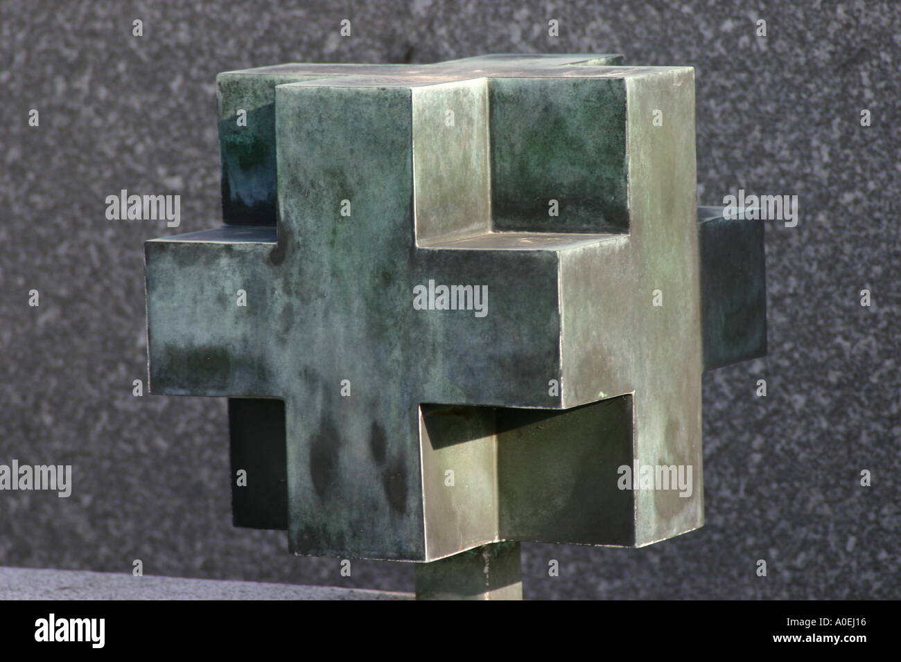 three dimensional cross (brass Stock Photo - Alamy