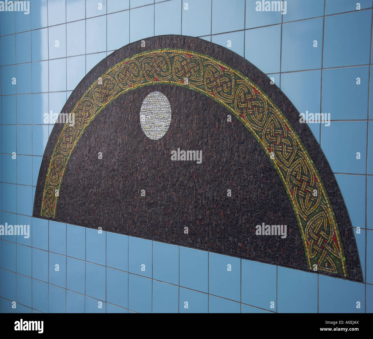 Celtic Gateway Bridge Holyhead Anglesey North West Wales Stock Photo ...