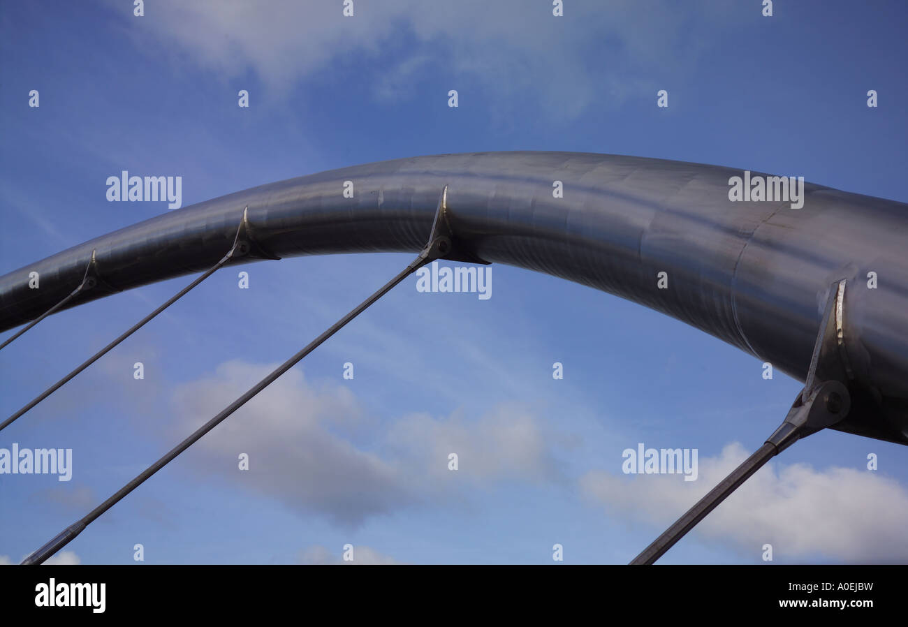 Celtic Gateway Bridge Holyhead Anglesey North West Wales Stock Photo ...