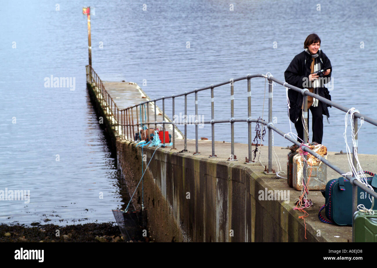Remote pier hi-res stock photography and images - Alamy