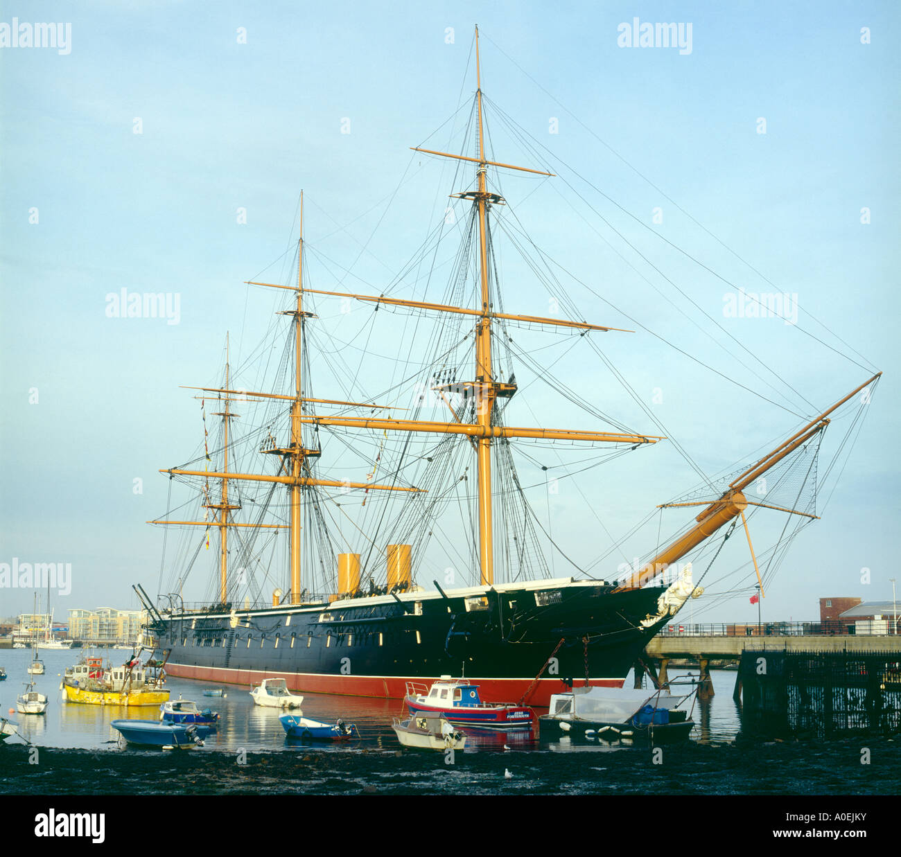 Hms warrior ironclad warship hi-res stock photography and images - Alamy